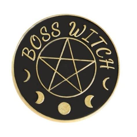 Boss Witch Pin Dangerous Damsels