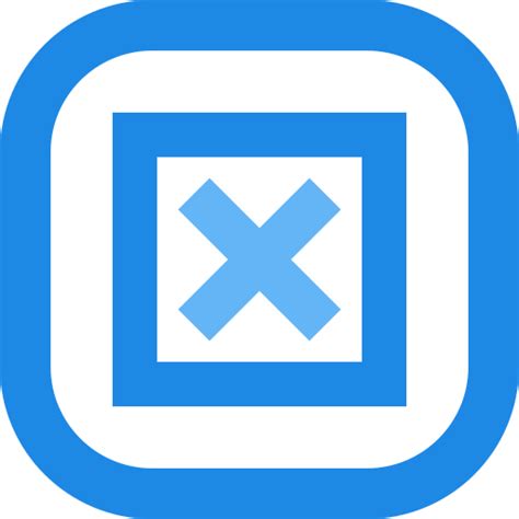 Delete Button Generic Color Fill Icon