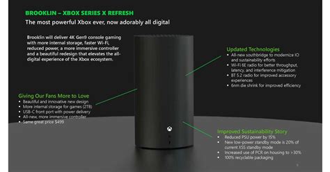 New Cylinder Discless Xbox Series X Design Revealed Ars Openforum