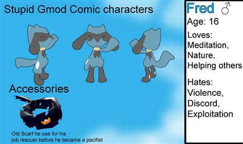 Stupid Gmod Comic Characters Fred By Njaay712 On Deviantart