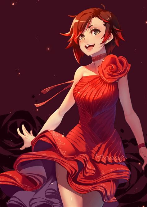 Ruby Rose Rwby Anime Rwby Characters Rwby Fanart Images