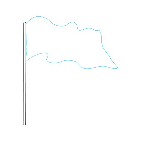 How To Draw The American Flag Step By Step