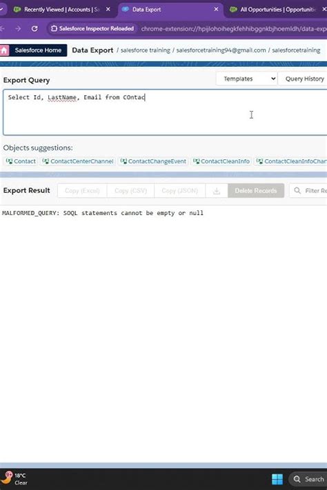 Soql Queries Question 79 Salesforce Tutorial Salesforce Soql