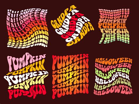 Warp Text Halloween Grandpa T Shirt Graphic By Creative Shirts