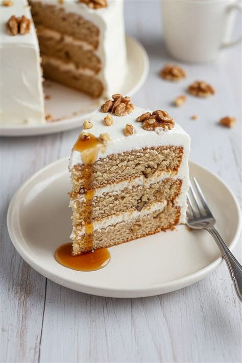 Maple Walnut Cake Recipe Savory Discovery