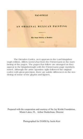 Dioses Mayas Codice Dresden Pdf