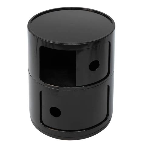 Sk Designer Living Replica Anna Componibili Round Storage Unit 2 Tier