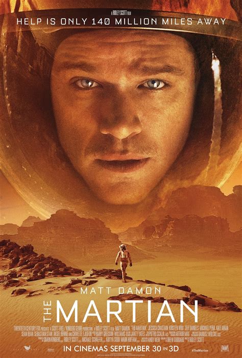 Movie Review The Martian 2015 ~ Gollumpus