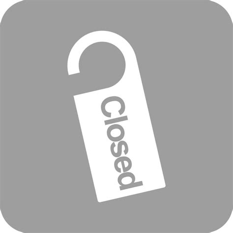 Closed Tag Ii Glyph Round Background Icon Vector Art At Vecteezy