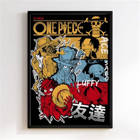 Постери Ван Піс Купить плакат в раме