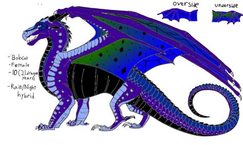 Rainnightwing Hybrid Adopt Wings Of Fire Open By Pomegranate