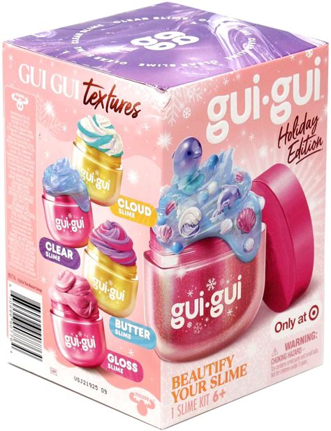 Gui Gui Slime Purple Clear Pack [the Most Beautiful Slime Ever