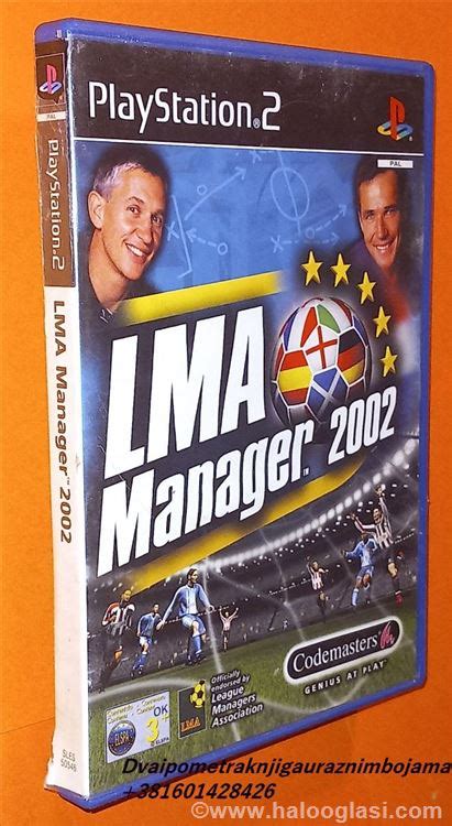 Lma Manager 2002 Ps2 Halo Oglasi