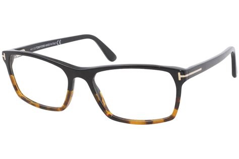Tom Ford Tf5295 056 Eyeglasses Mens Shiny Blackhavana Full Rim