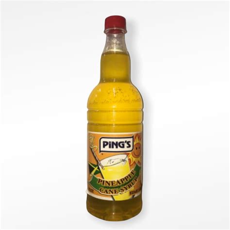 Pings Pineapple Cane Syrup Fresh And Exotic