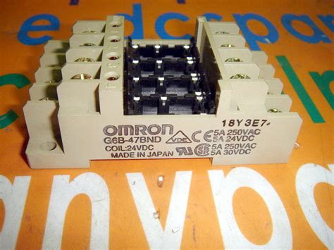 Omron G6b 47bnd 裕益科技自動化設備可程式編碼器plc分散式控制系統dcs