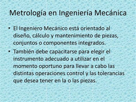PPT Metrología e Ingeniería de Calidad PowerPoint Presentation free