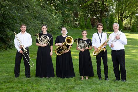 The Brass Section Anabaptist Orchestra Camp