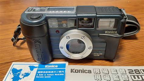 Yahooオークション Konica コニカ 現場監督 28wb 説明書 ネームシ