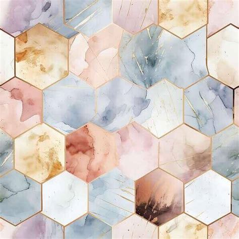 Download Colorful Hexagonal Pattern Art Background Patterns Online