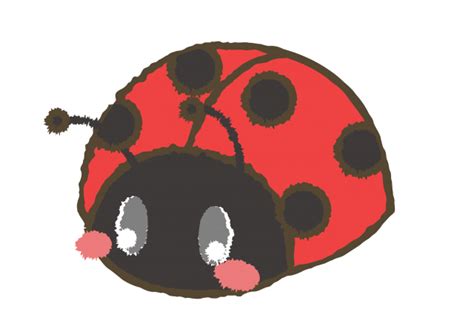 てんとう虫 無料イラスト素材素材ラボ