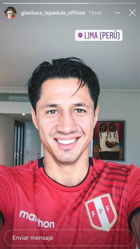 Gianluca Lapadula Luce La Camiseta De La Selección Peruana En Sus Redes