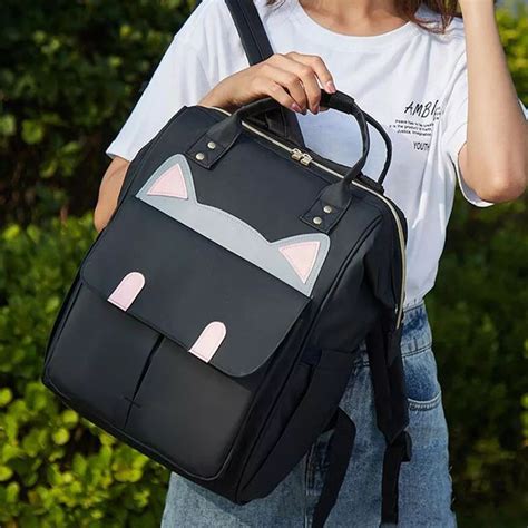 Jual Tas Ransel Batam Wanita Cantik Cat Tas Ransel Cewek Backpack Sekolah Sma Ransel S Motif Cat