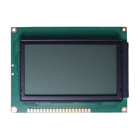 128x64 large lcd module 3 24 inch gray yellow blue backlight interface
