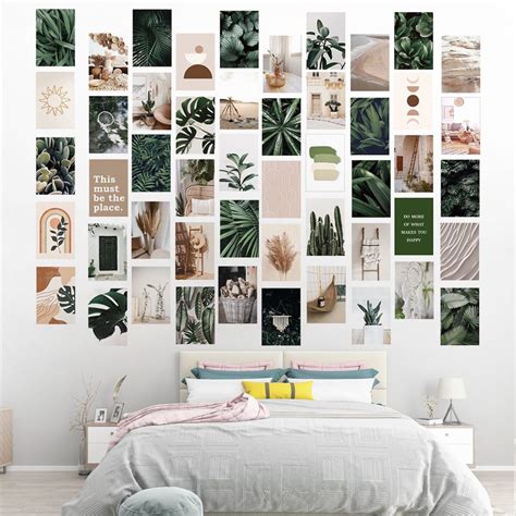 Teen Girls Bedroom Dorm Decor Wall Art Plants Post Grandado
