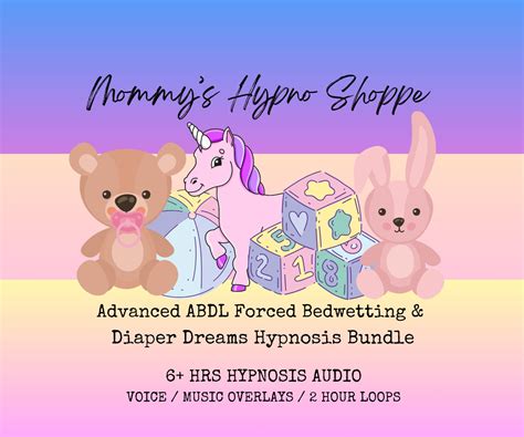 Abdl Forced Bedwetting And Diaper Dreams Hypnosis Bundle Abdl Diaper
