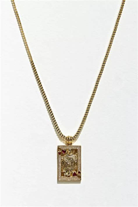 King Ice King And Queen Necklace Urban Outfitters Canada