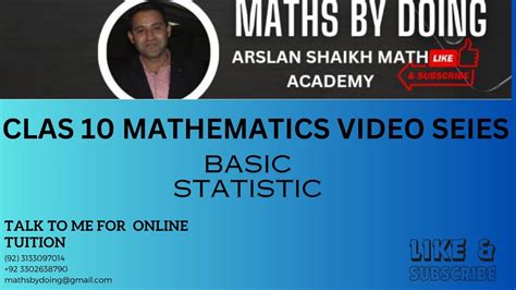 Properties Of Arithmetic Mean Video 1 Youtube