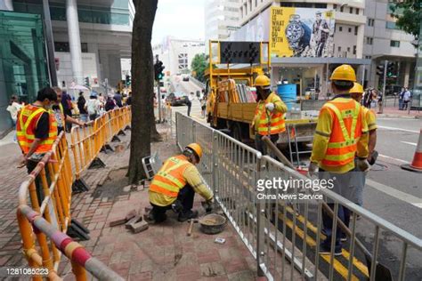 Installing Handrails Photos And Premium High Res Pictures Getty Images