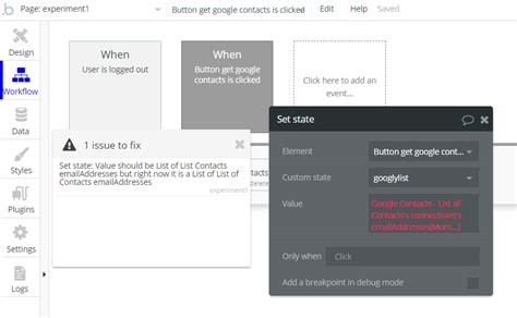 Google Contacts Plugin On Bubble Plugins Join The Bubble Community