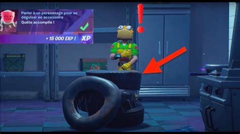 Parler À Un Personnage Pour Se DÉguiser En Accessoire QuÊtes Fortnite