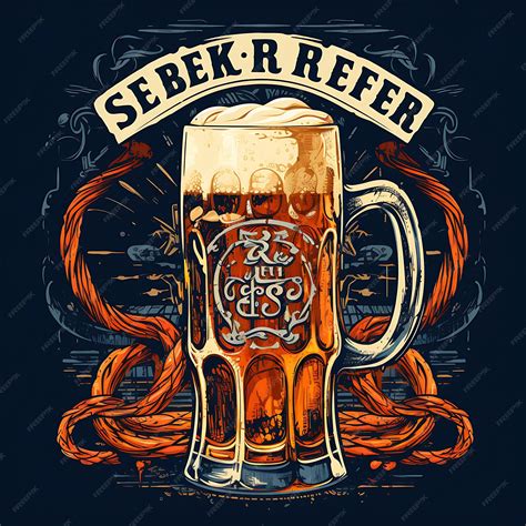 Premium Ai Image Design Of German Beer Stein Glass Pretzel Sausage