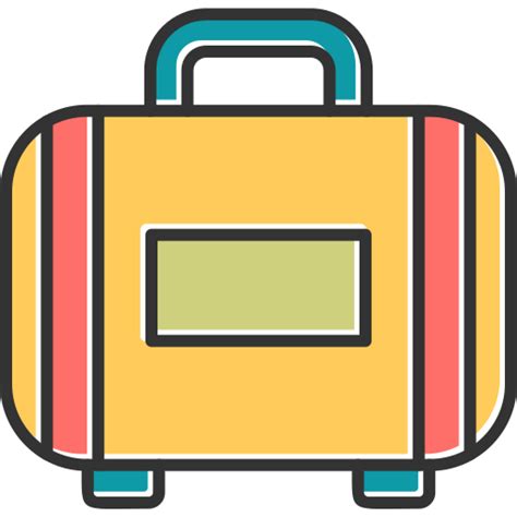 Suitcase Generic Color Omission Icon