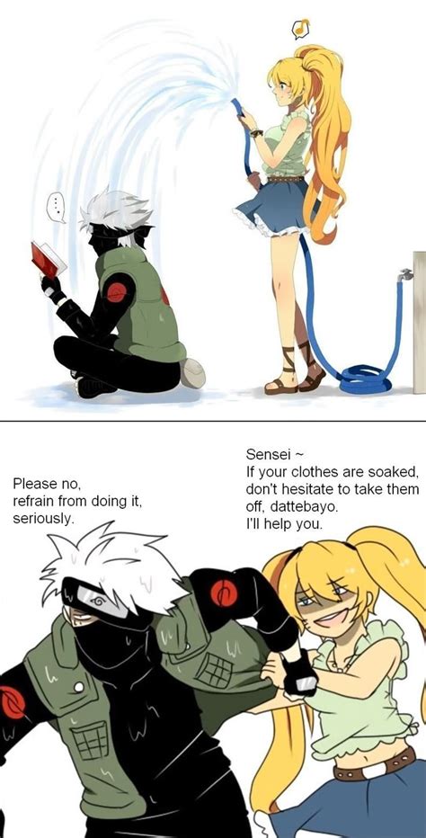 Kakashi X Female Naruto Naruko Comic Naruto Cute Naruto Shippuden
