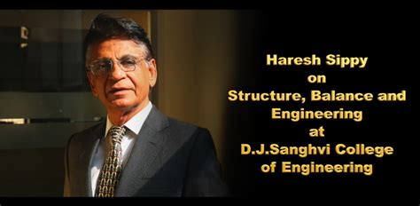 Video Haresh K Sippy On Linkedin Haresh Sippy On Structure Balance