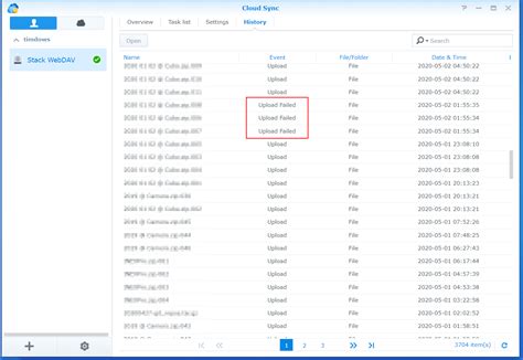 Validate That Synology Cloud Sync Has Uploaded All Files Timdows