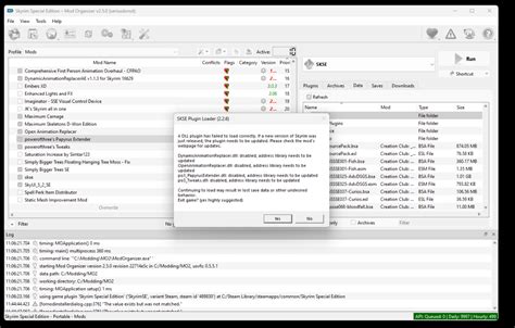 Can Anybody Help Me Solve Skse Plugin Loader Crash Message For