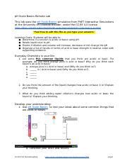PH Scale Basics Remote Lab1 Docx PH Scale Basics Remote Lab This Lab