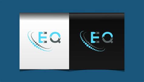 Premium Vector Eq Initial Modern Logo Design Vector Icon Template