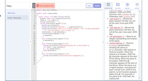Solved Plane Class Create A Class Named That Simulates A