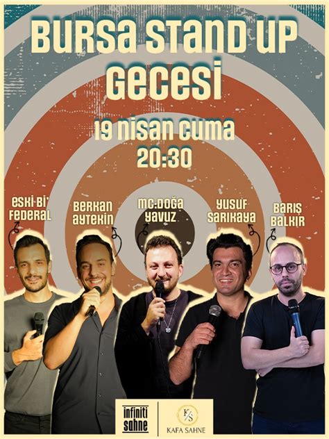 Bursa Stand Up Gecesi Biletleri Biletinial
