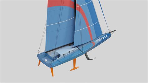 Imoca 60 Class 3d Turbosquid 1963946