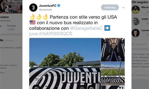 Juve tournée negli USA con il nuovo bus FOTO Serie A Calciomercato
