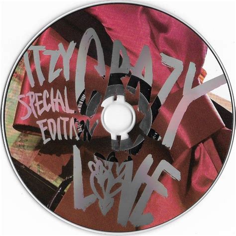 ITZY Crazy In Love Special Edition CD Plate Scan