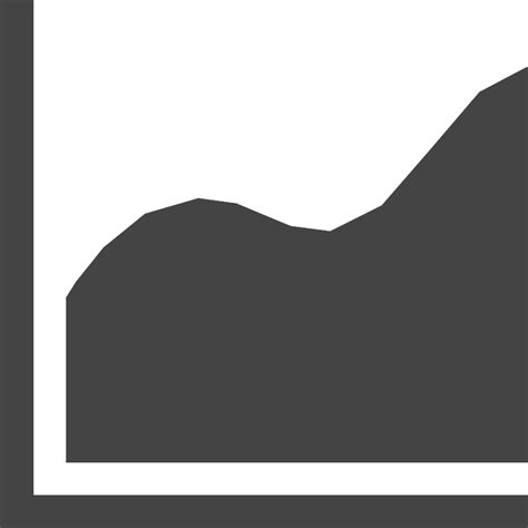 Spline Area Chart Vector Svg Icon Svg Repo