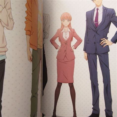 Wotakoi Love Is Hard For Otaku Tv Animation Official Guide Book